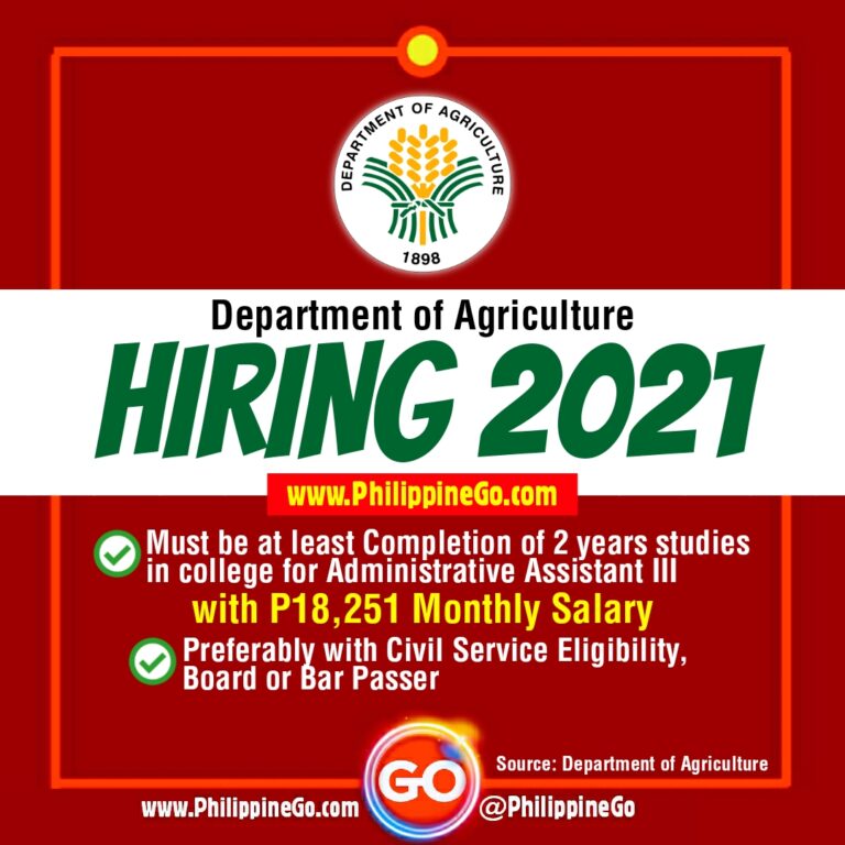 How to Apply for a Job in DA: Step-by-Step Guide | Philippine Go