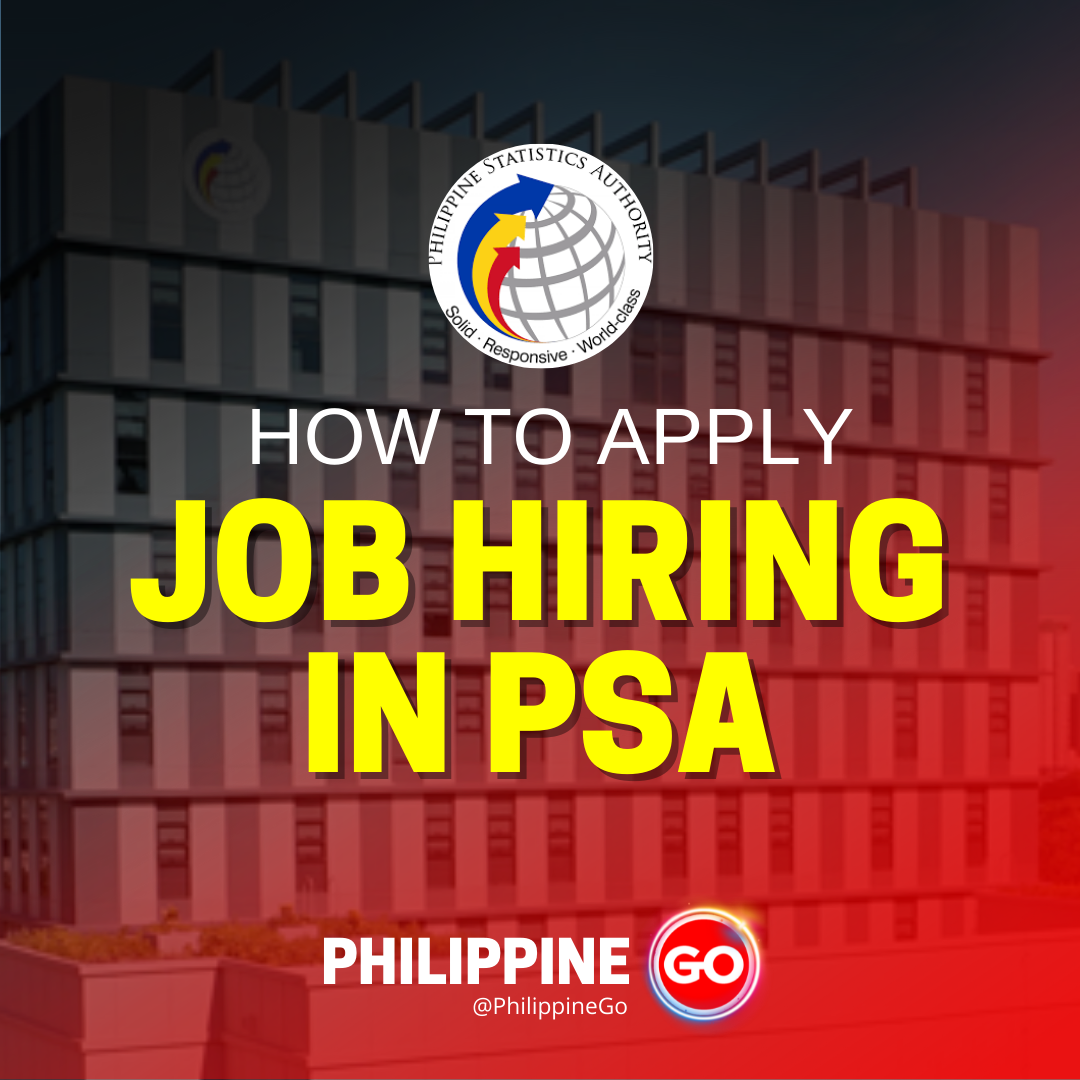 Guide On How To Apply For A Job At PSA Philippine Go Guide On How To Apply For A Job At PSA Philippine Go