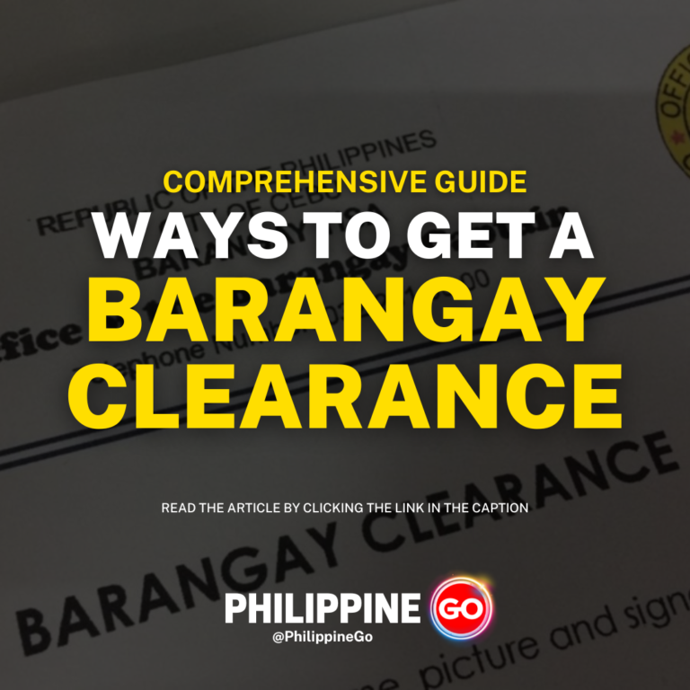 How to Get Barangay Clearance 2024 | Comprehensive Guide