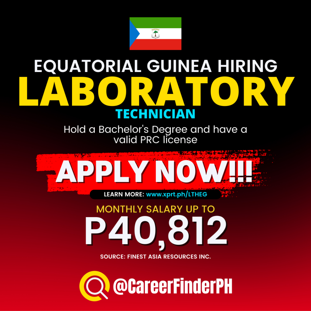 Exploring Career Prospects as a Laboratory Technician in Equatorial ...